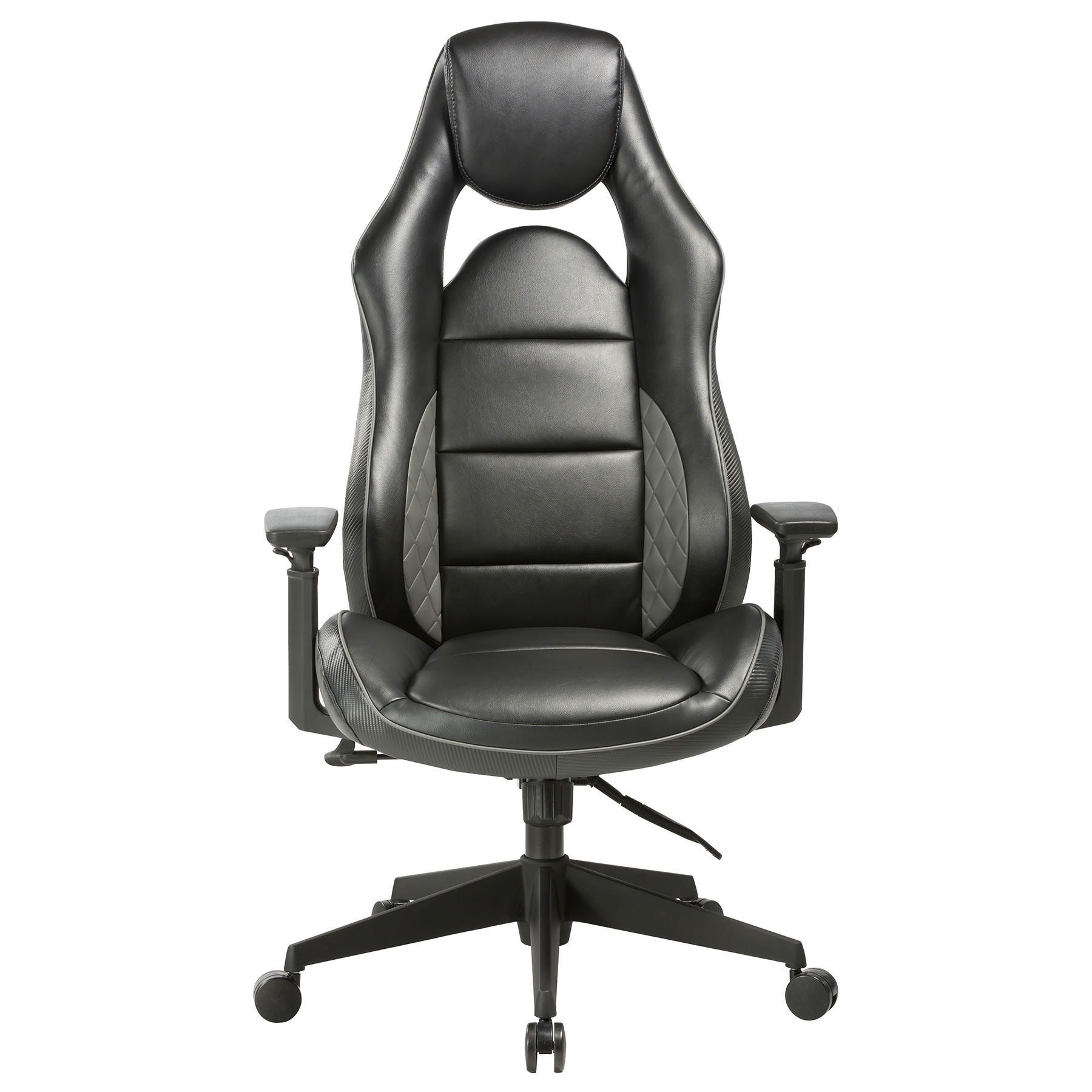Beckson Faux Leather High Back Executive Office Chair