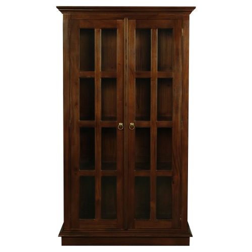 solid mahogany display cabinets