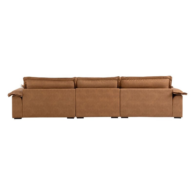 Belvoir Fabric Modular Sofa, 5 Seater, Camel