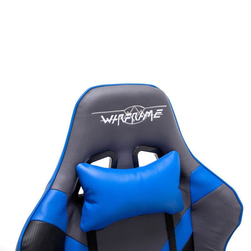 WarFrame The Flash Gaming Chair, Dark Grey / Blue