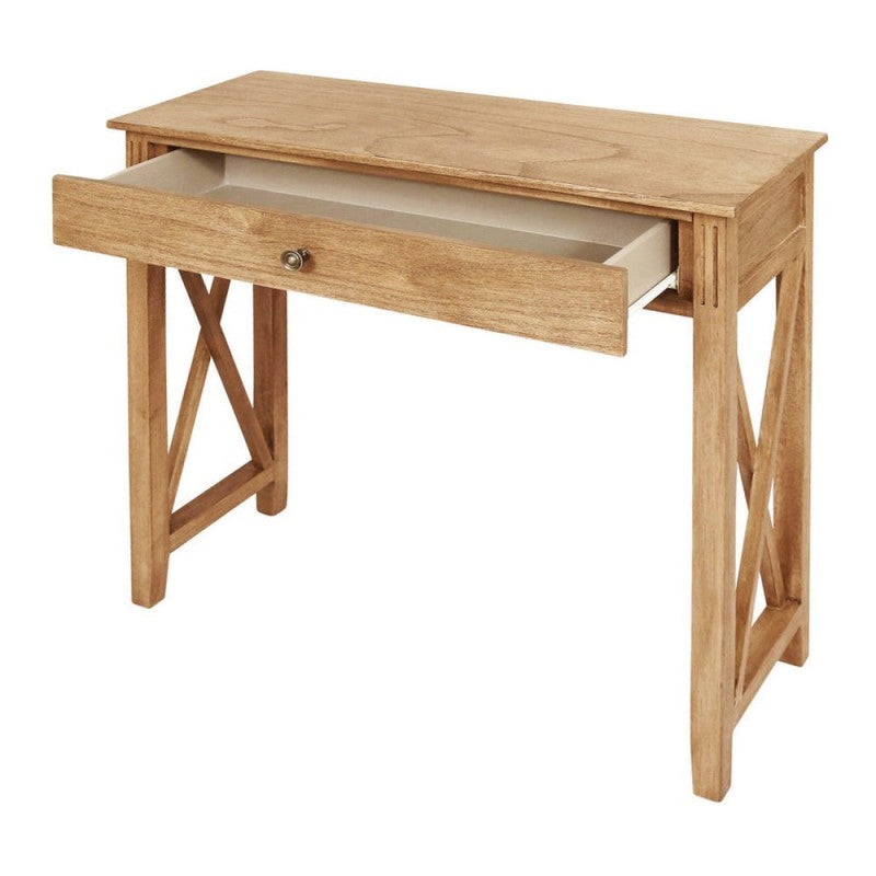 Devon Timber Console Table, 80cm, Oak
