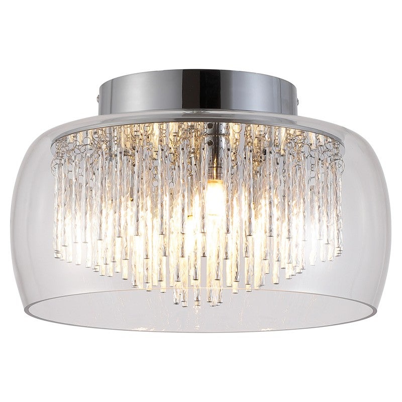 Sofi Crystal Glass Flush Mount Ceiling Light