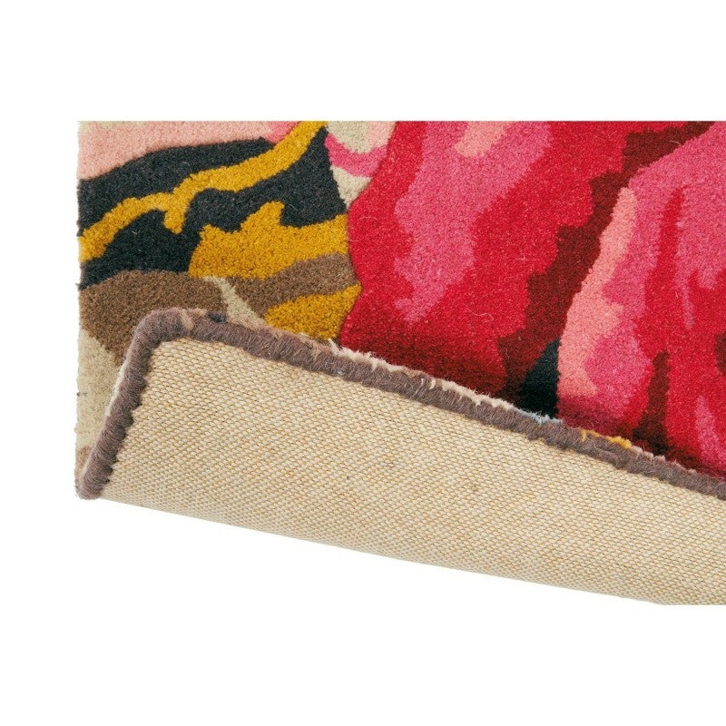 Sanderson Stapleton Park Hand Tufted Designer Wool Rug, 200x140cm, Rosewood