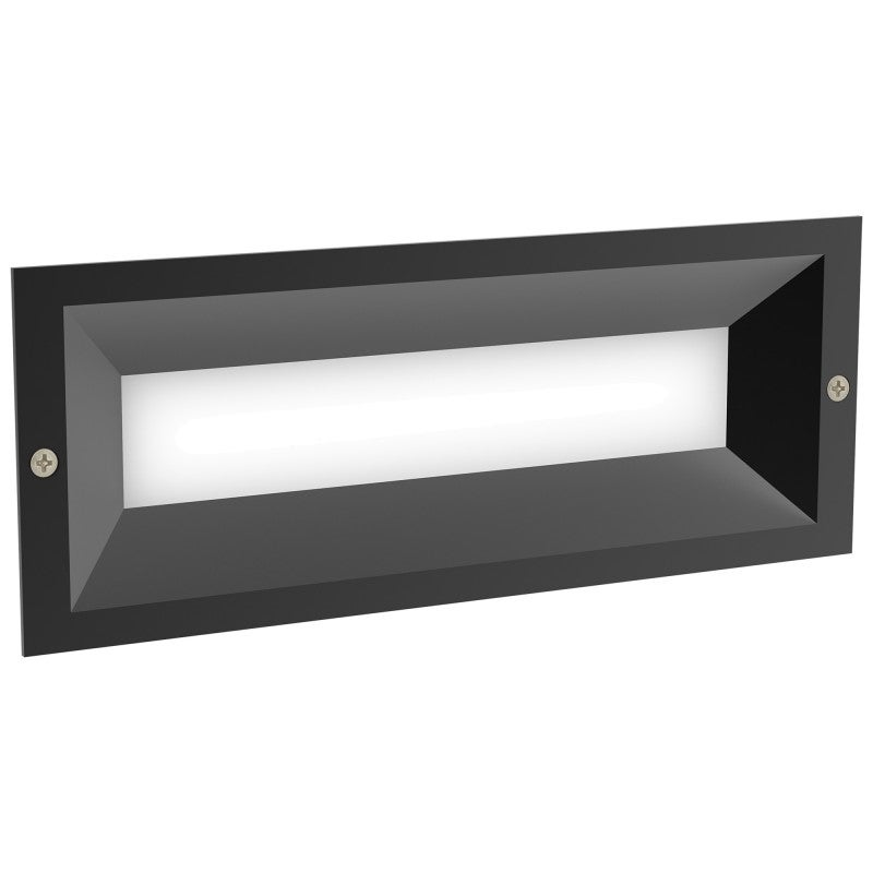 Brick IP65 Exterior Recessed LED Wall / Step Light with Diffuser, CCT ...