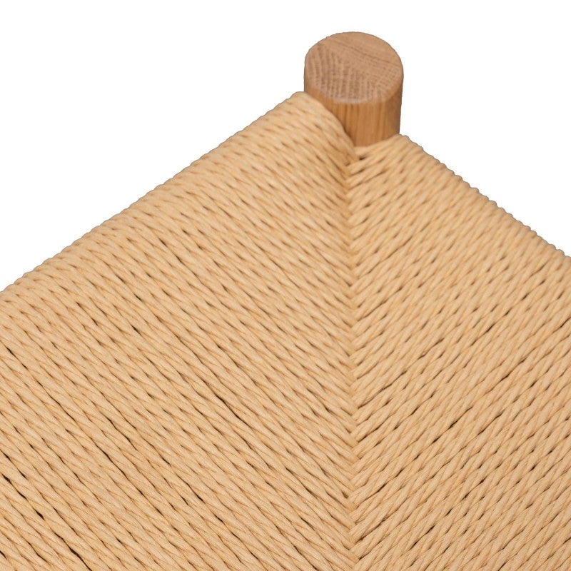 Boyal Oak Timber Counter Stool, Natural