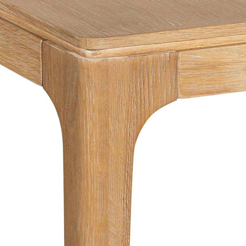 Oyslebo Oak Timber Console Table, 140cm