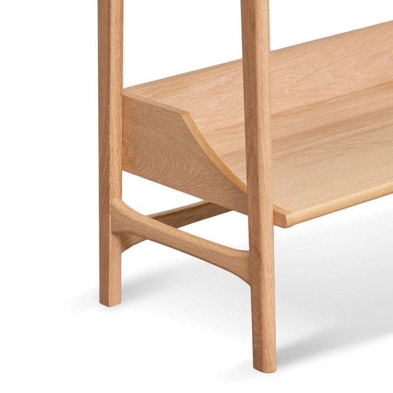 Oksby American White Oak Timber Display Shelf, Natural