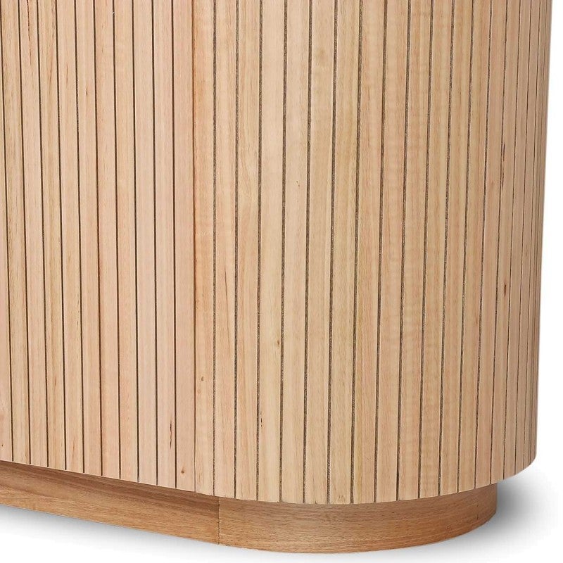 Amarin Ashwood 4 Door Oval Buffet Table, 240cm
