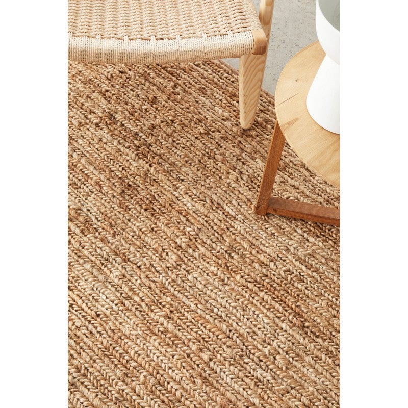 Dune Rave Hand Loomed Jute Rug, 320x230cm