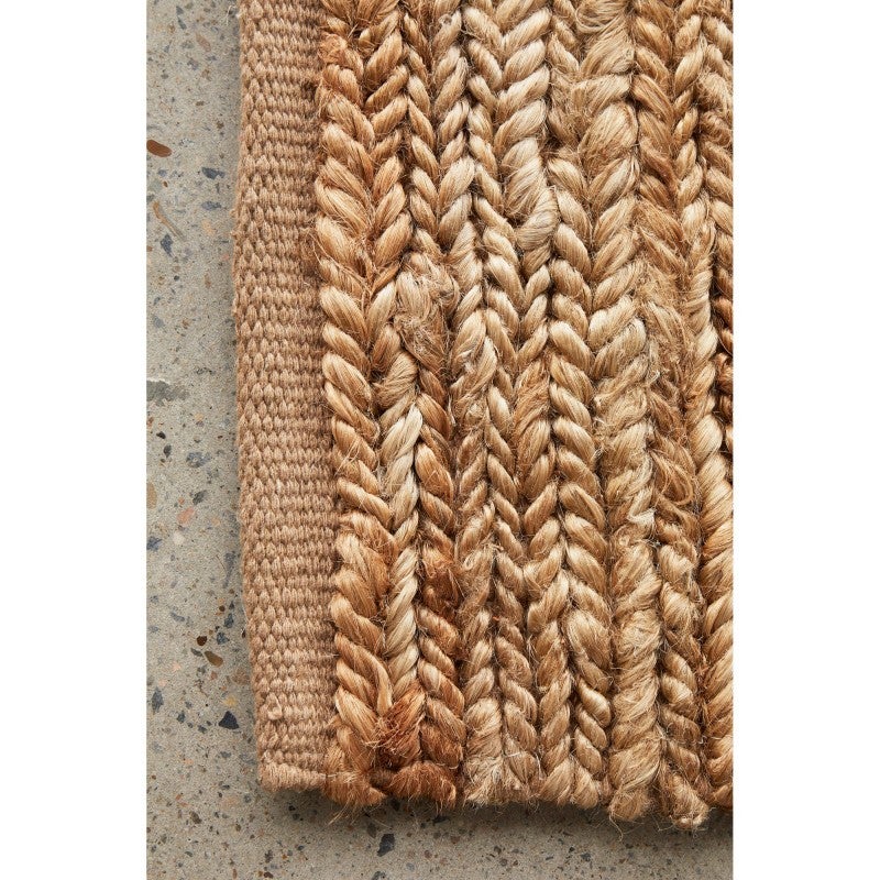 Dune Rave Hand Loomed Jute Rug, 320x230cm