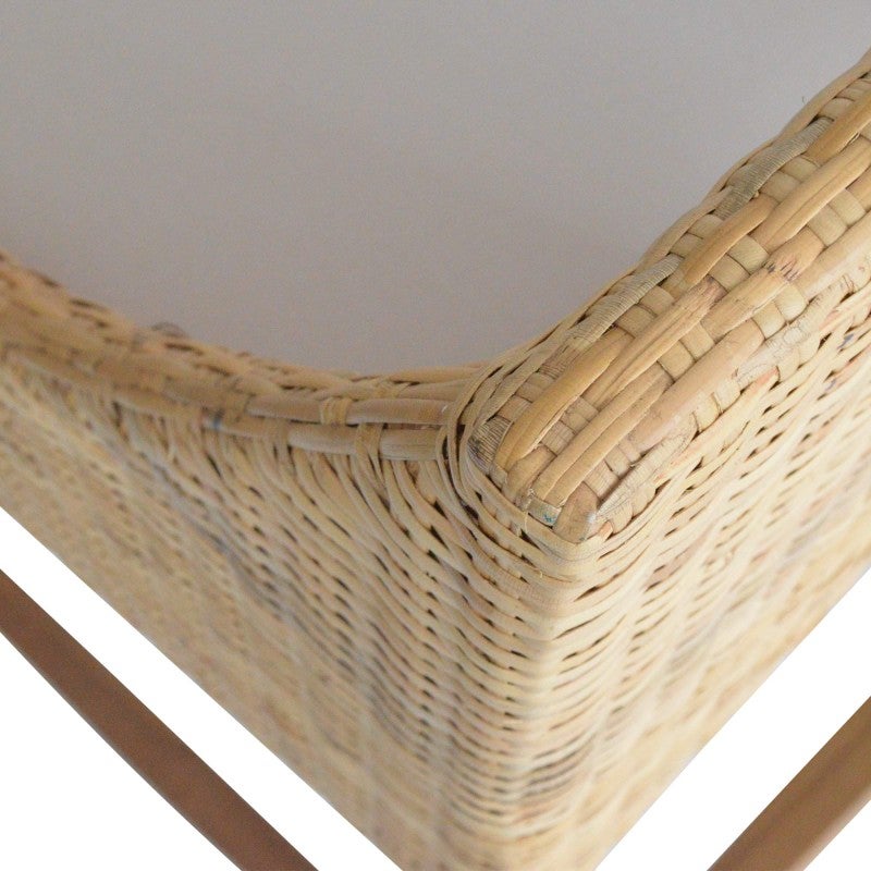 Wainscott Rattan & Timber Bar Stool