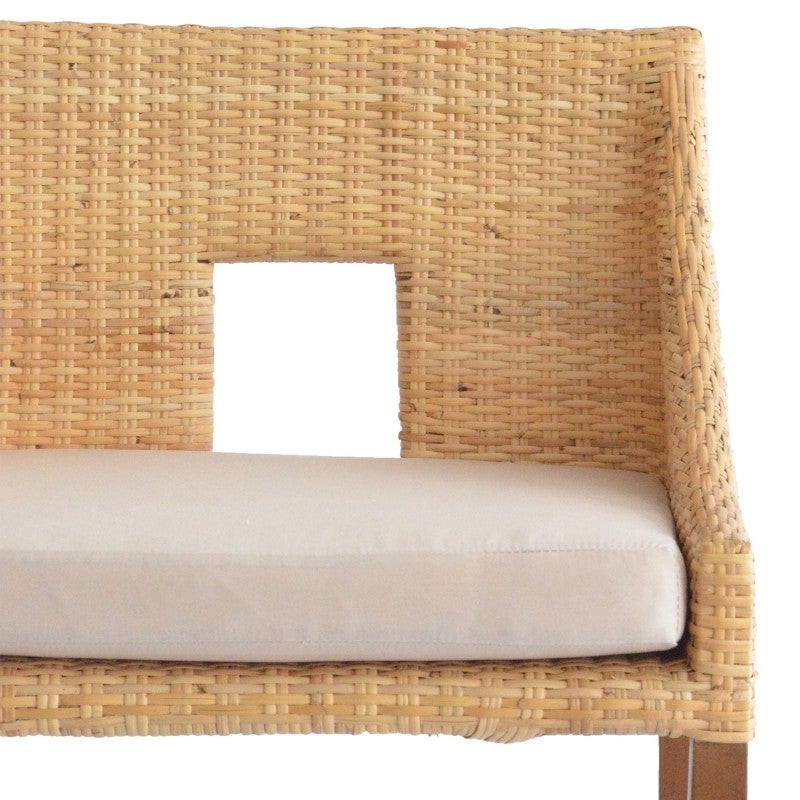 Wainscott Rattan & Timber Bar Stool