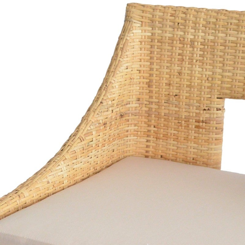 Wainscott Rattan & Timber Bar Stool