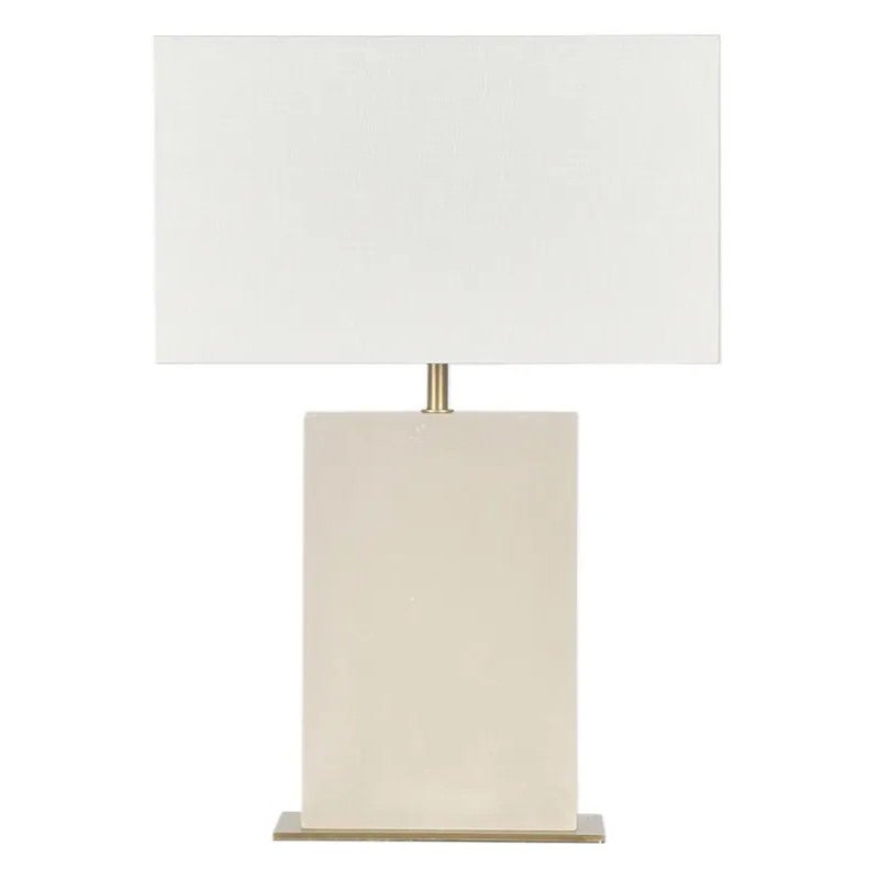 Roco Alabaster Stone Base Table Lamp