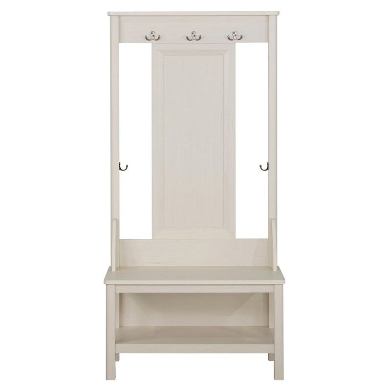 Hinton Wooden Hallway Stand, Antique White