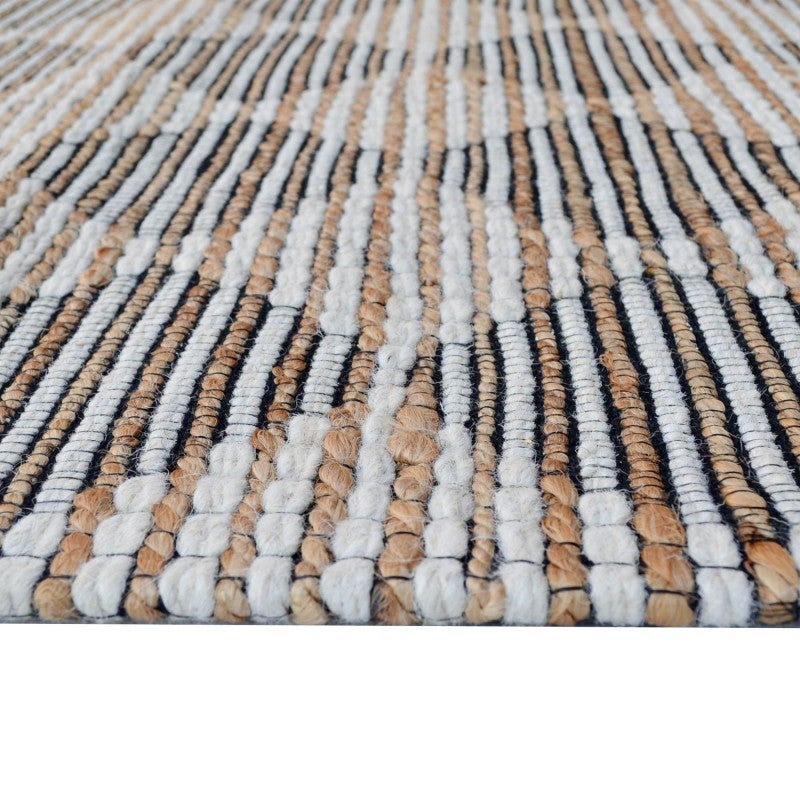 Tropica No.6336 Handwoven Wool & Jute Rug, 150x80cm