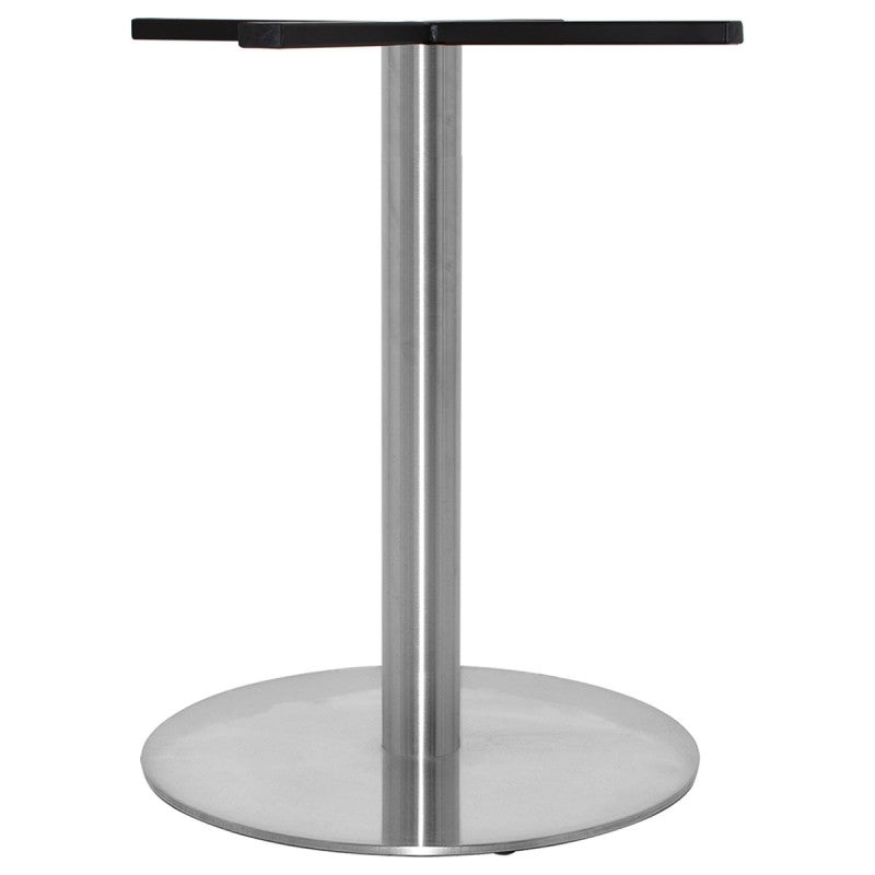 Prague Commercial Grade Stainless Steel Dining Table Base, Disc, 54cm ...