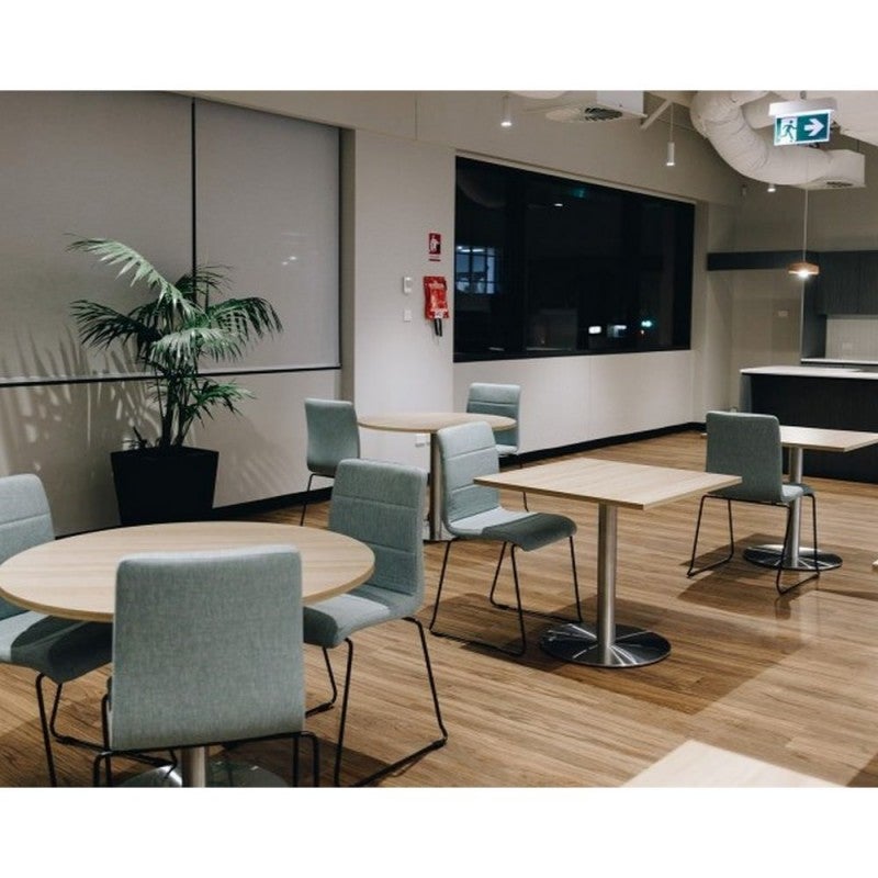 Prague Commercial Grade Stainless Steel Dining Table Base, Disc, 54cm ...