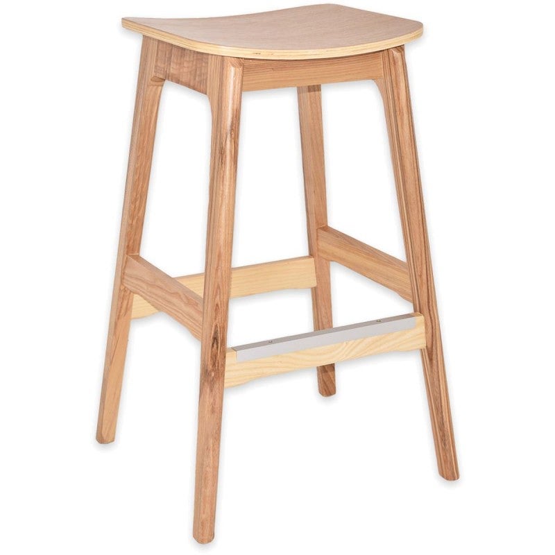 Arizona Commercial Grade American Ash Timber Bar Stool, Timber Seat ...