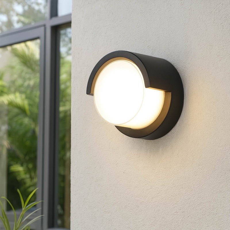 Tivor IP65 Indoor / Outdoor LED Wall Light, CCT, Round