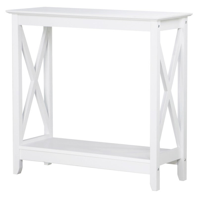 Kismet Console Table, 80cm, White