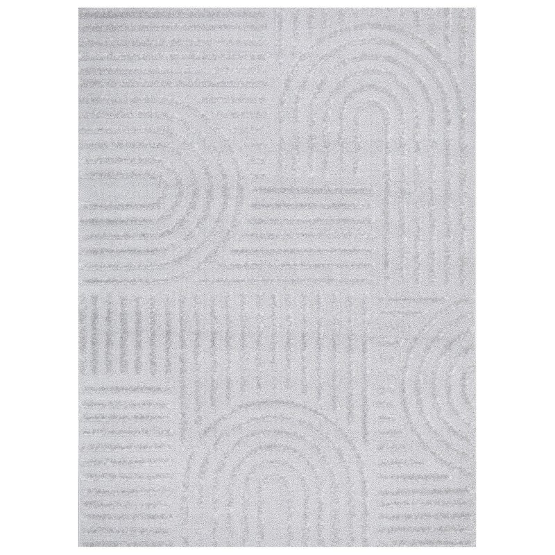 Marigold Dior Modern Rug, 230x160cm, Silver