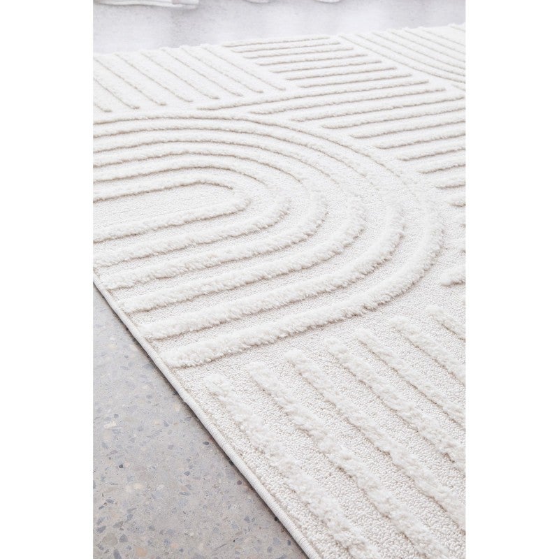 Marigold Dior Modern Rug, 230x160cm, White
