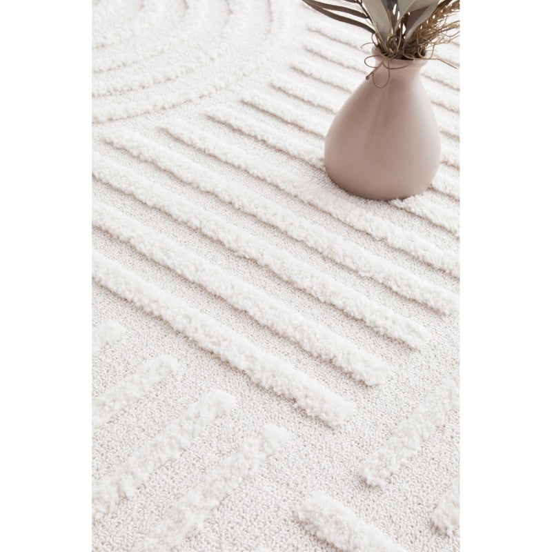 Marigold Dior Modern Rug, 230x160cm, White