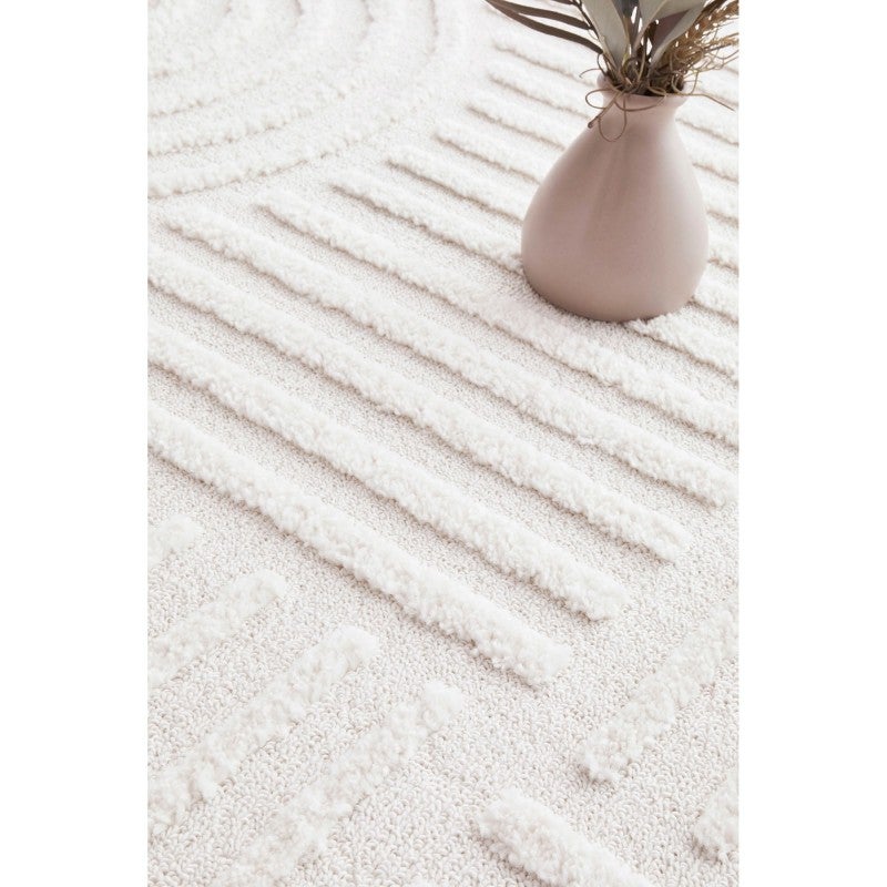 Marigold Dior Modern Rug, 290x200cm, White