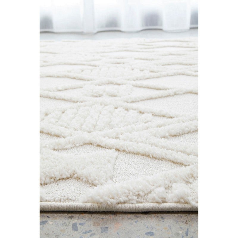 Marigold Lisa Modern Rug, 230x160cm, White