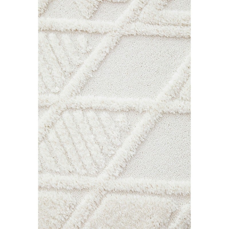 Marigold Lisa Modern Rug, 230x160cm, White