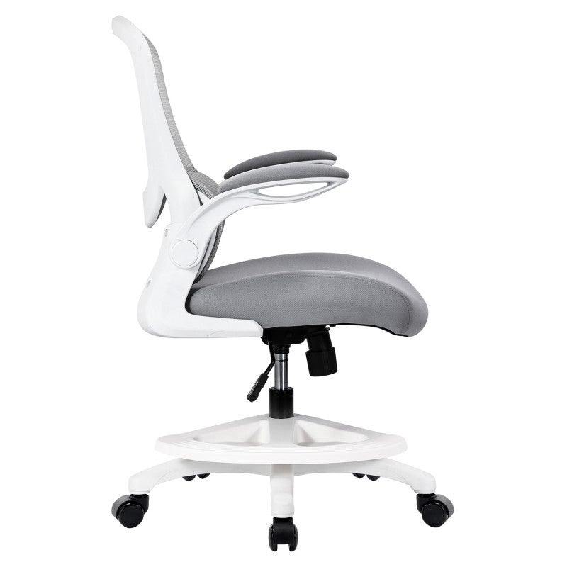 Faye Mesh Fabric Ergonomic Self-Locking Student Chair with Footrest