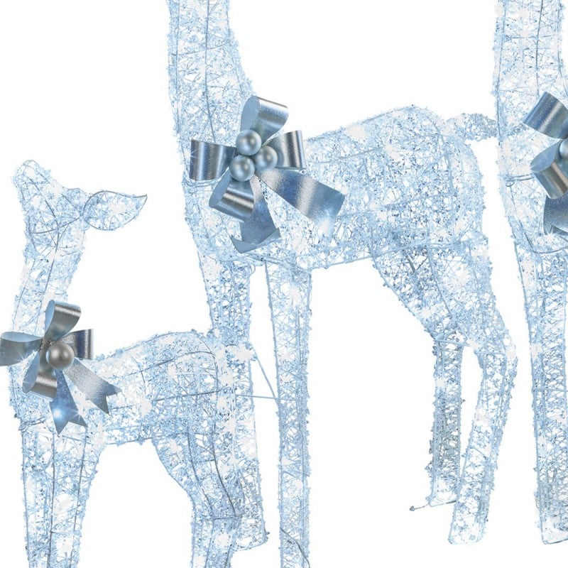 Casparor 3 Piece LED Light Up Indoor / Outdoor Beaded Christmas ...