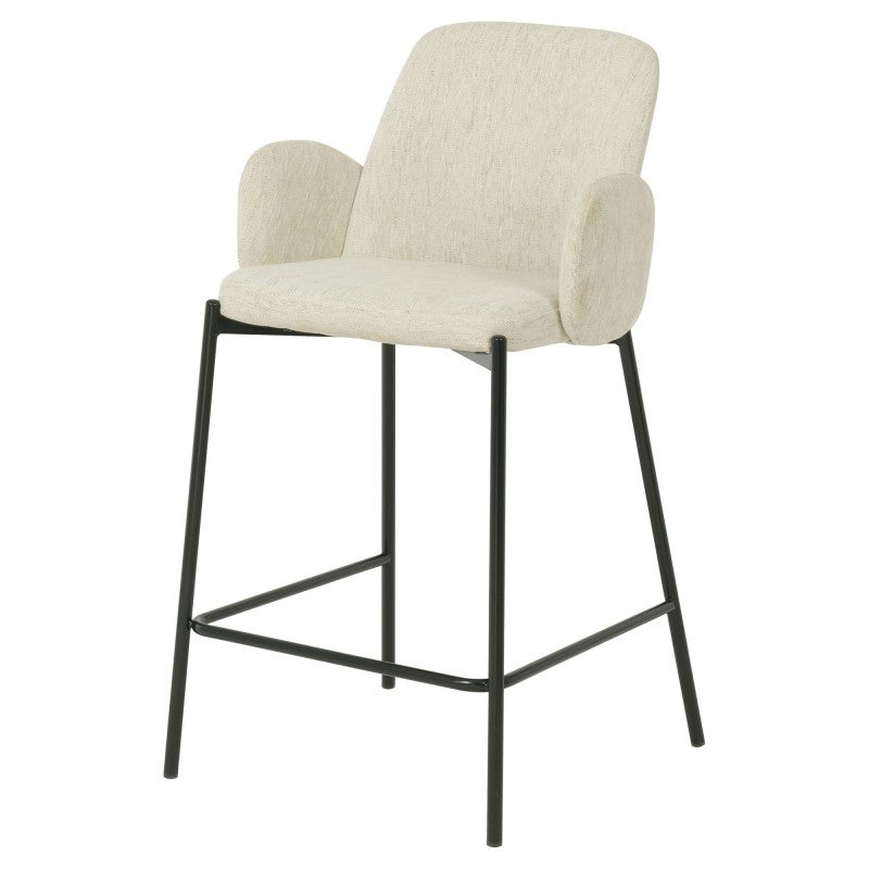 Emerson Fabric Counter Stool, Oat