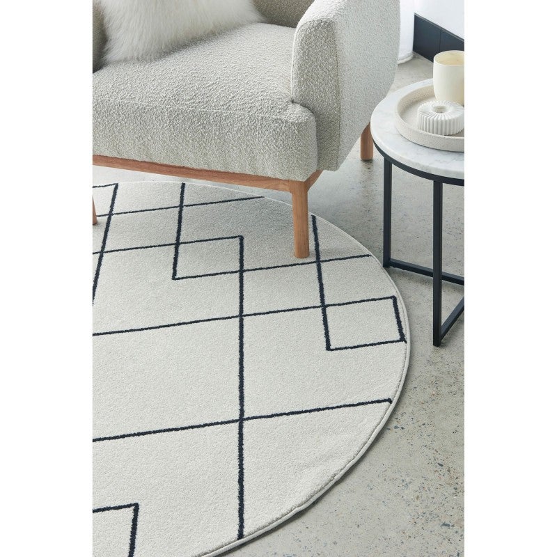 Paradise Diego Modern Round Rug, 240cm