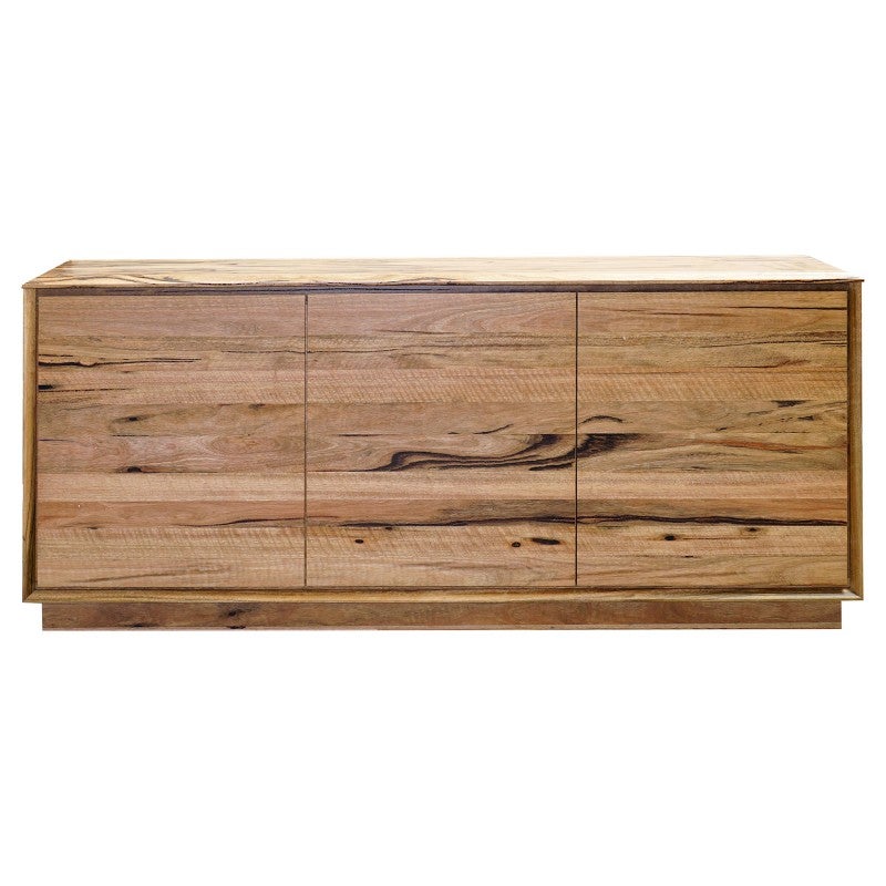 Brevant Marri Timber 3 Door Buffet Table, 180cm