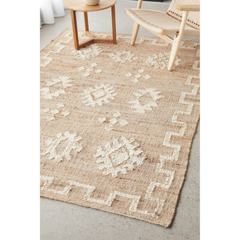 Sahara Carla Handwoven Jute Rug, 320x230cm