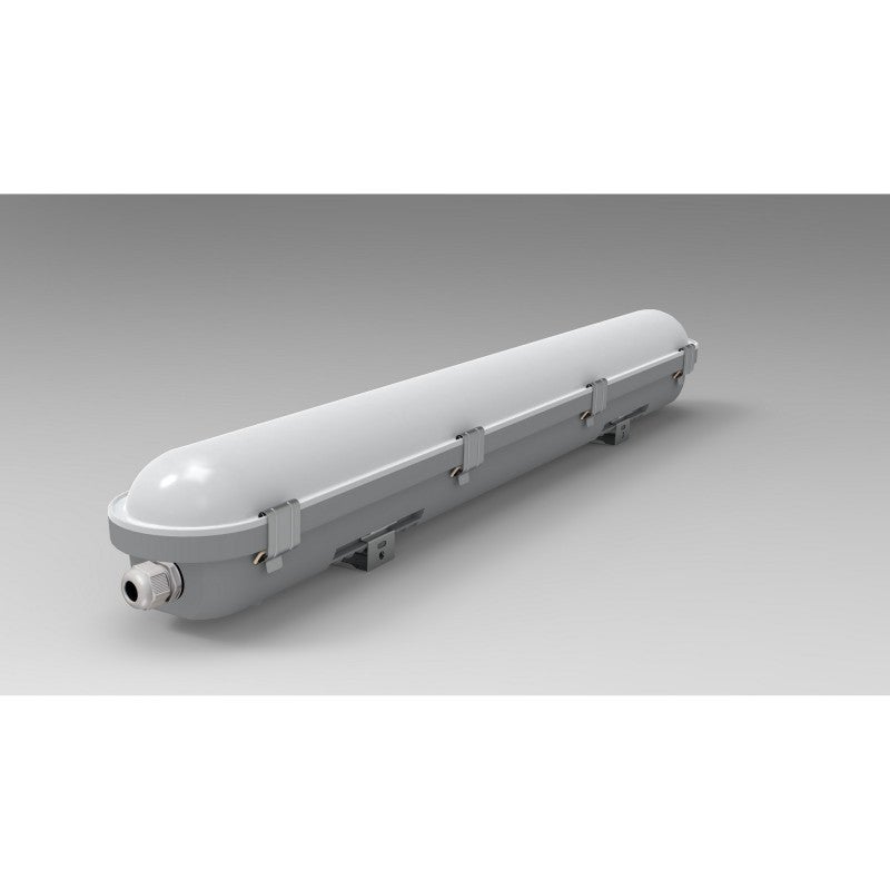 Masonic IP65 Dual Power Indoor / Outdoor LED Batten Light, 9W / 18W, CCT