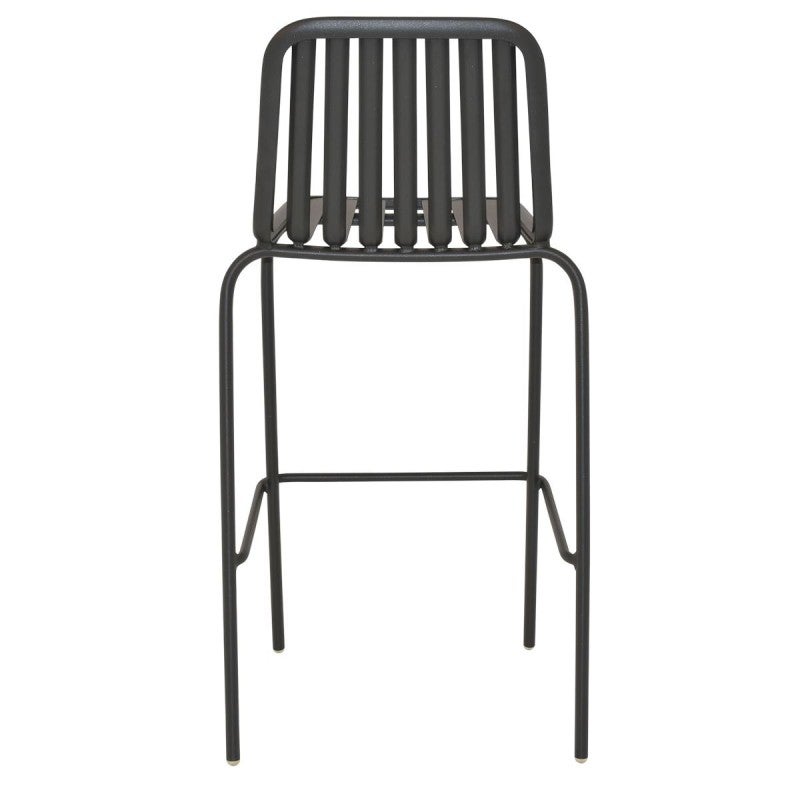 Primavera Commercial Grade Metal Stackable Indoor / Outdoor Bar Stool ...