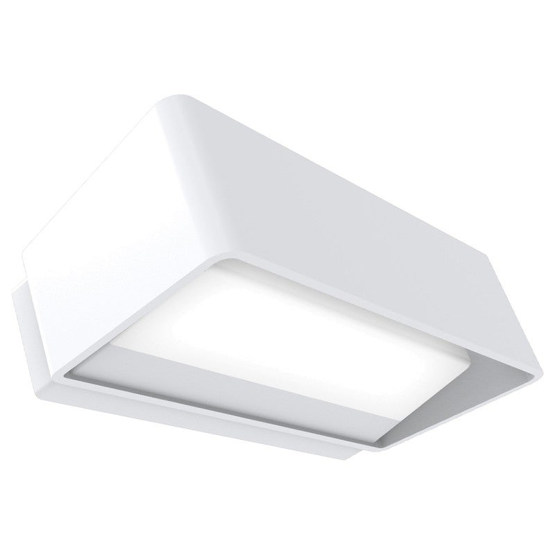 Topa IP65 Exterior Up / Down LED Wall Light, 3000K, White