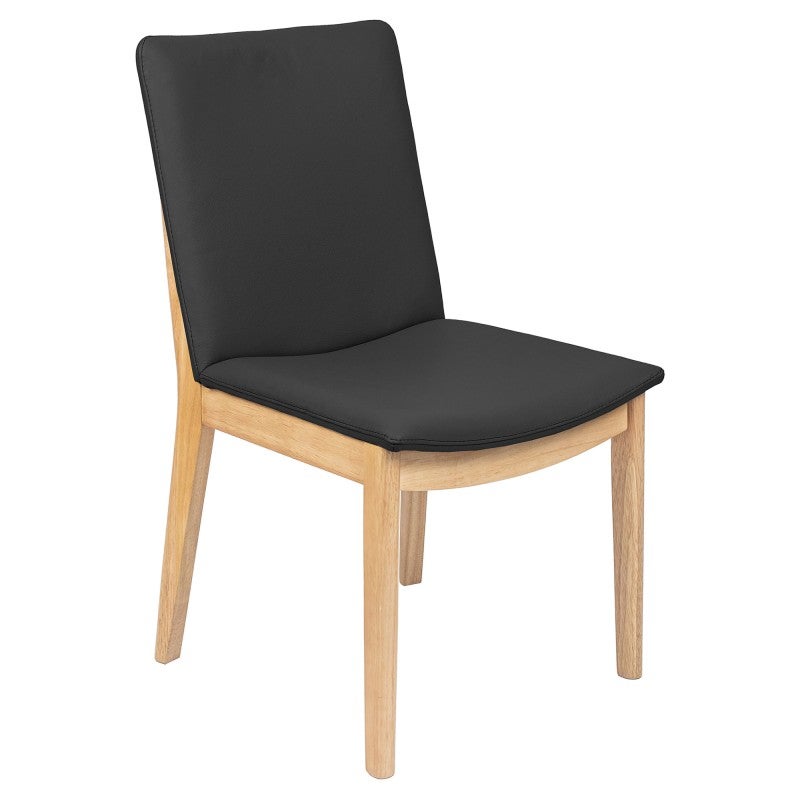 Celtira Marri Wood 9 Piece Dining Table Set, with Black Darnel Chair, 240cm