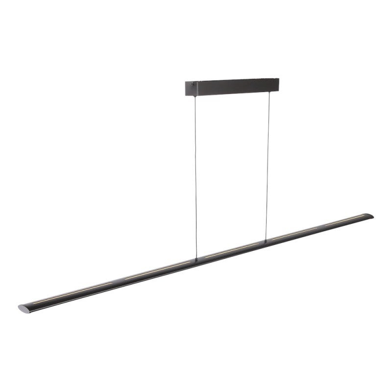 Vista Dimmable LED Linear Pendant Light, 35W, CCT, Black