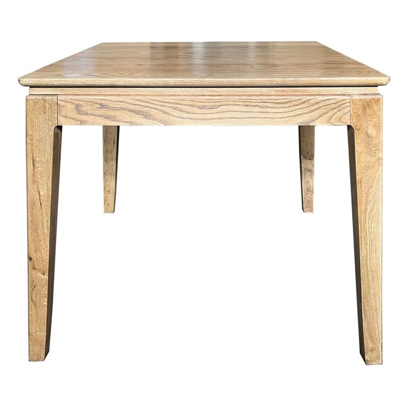 Avie Oak Timber Square Dining Table, 90cm