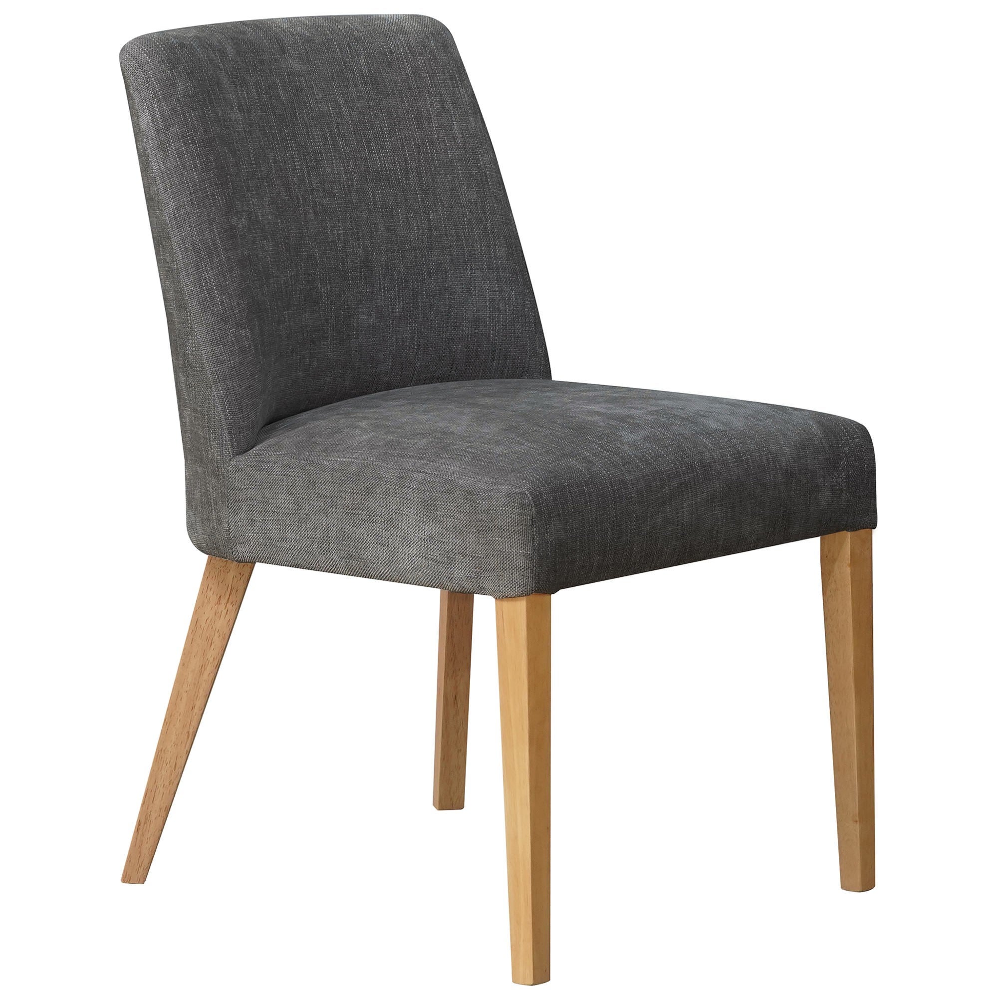Millorn Fabric Dining Chair Licorice Oak