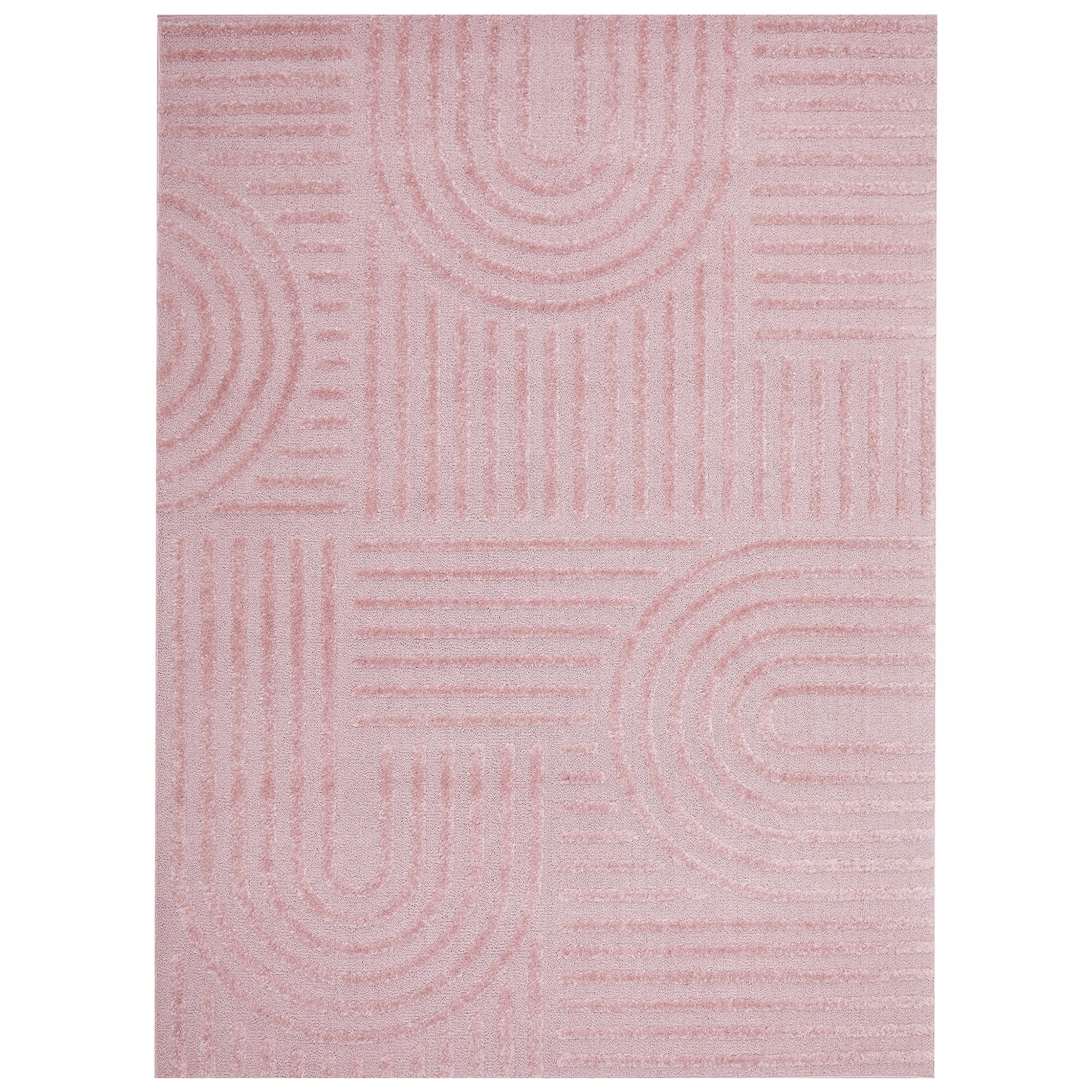 Marigold Dior Modern Rug, 330x240cm, Pink