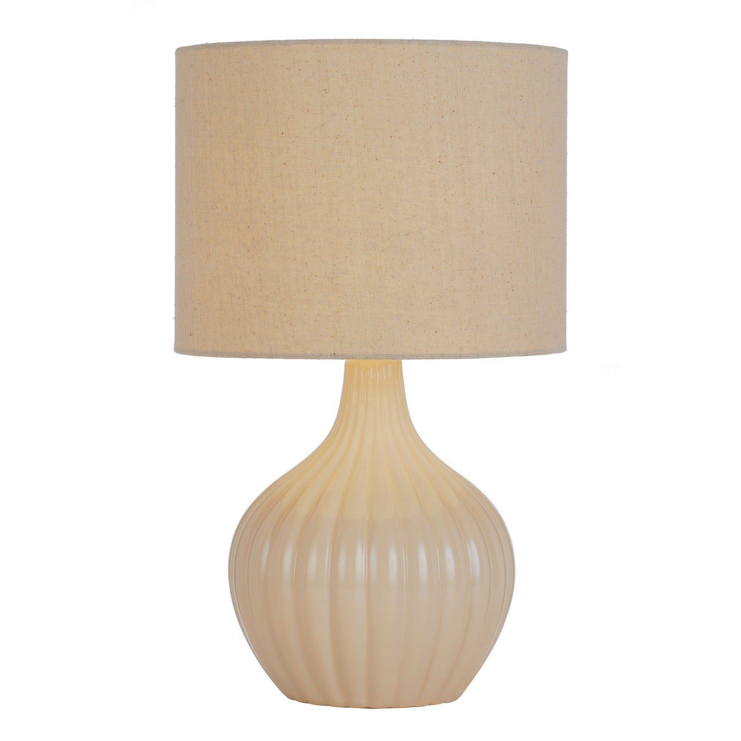 Nord Ceramic Base Table Lamp, Cream