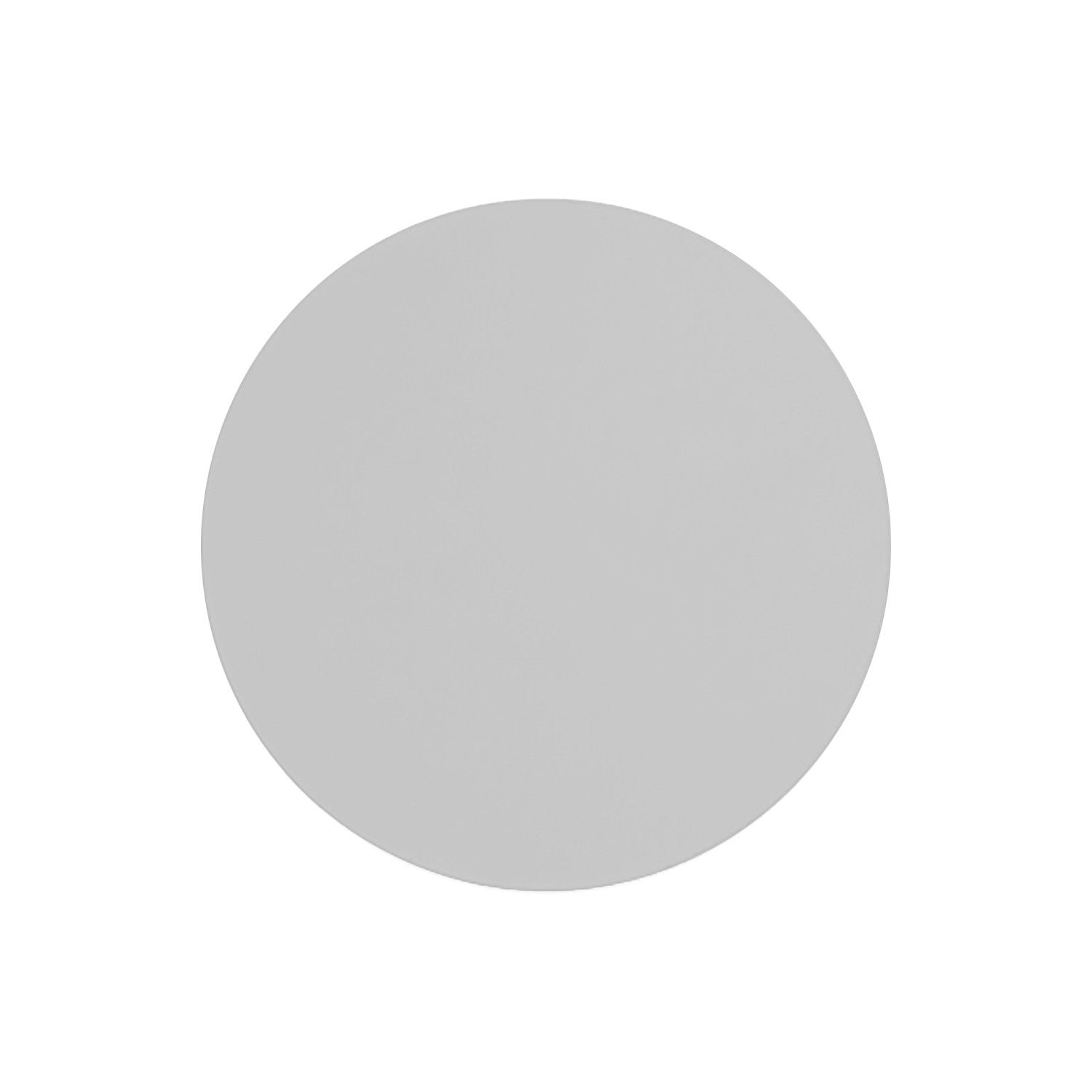 Eclipse Metal Round Backlit LED Wall Light, 12W, 3000K, White