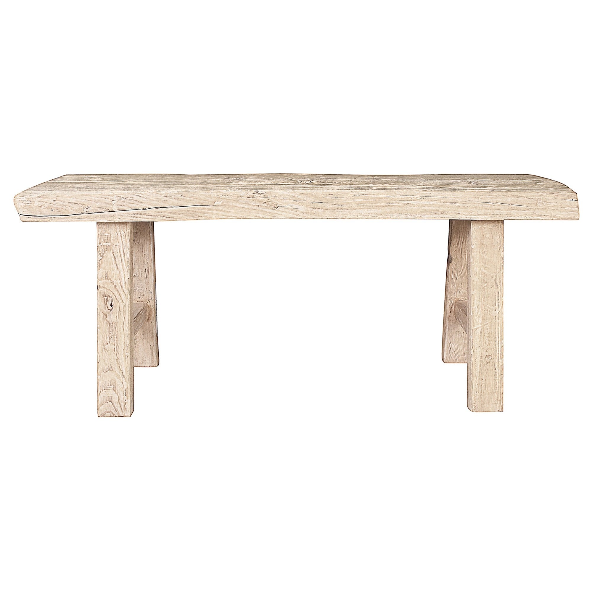 Sudbrook Elm Timber Dining Bench 100cm