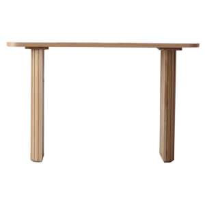 Monaco Messmate Timber Hall Table, 125cm