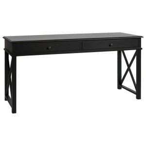 Manto Timber Desk, 150cm, Black